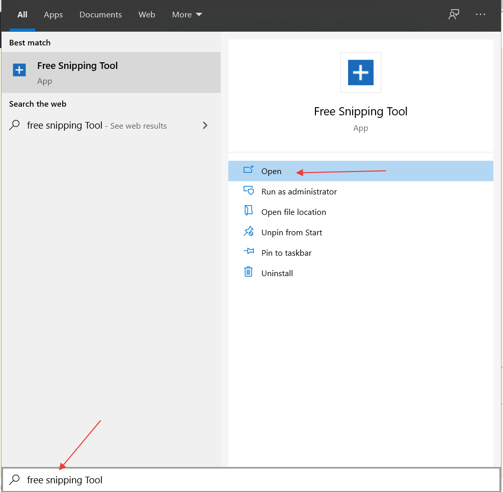 Create Screenshots With Snipping Tool Free Snipping Tool